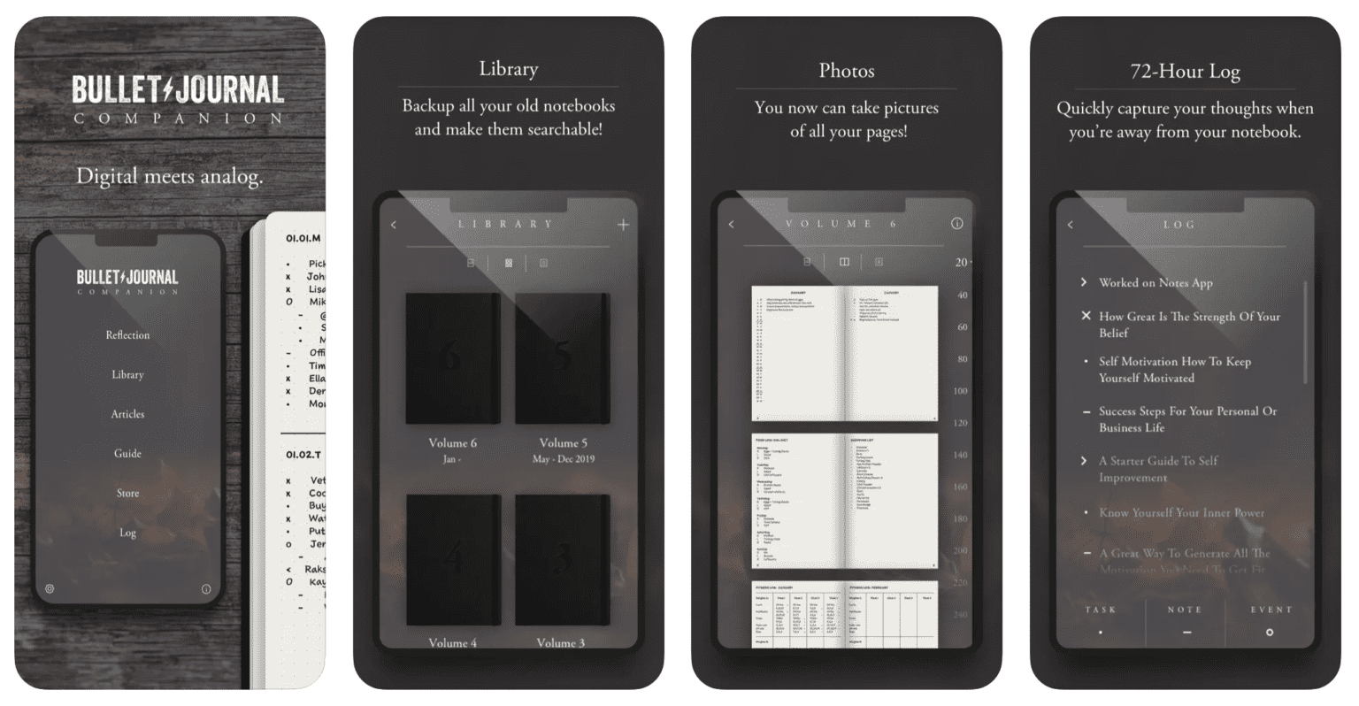 The 6 best Bullet Journal Apps + The one I use